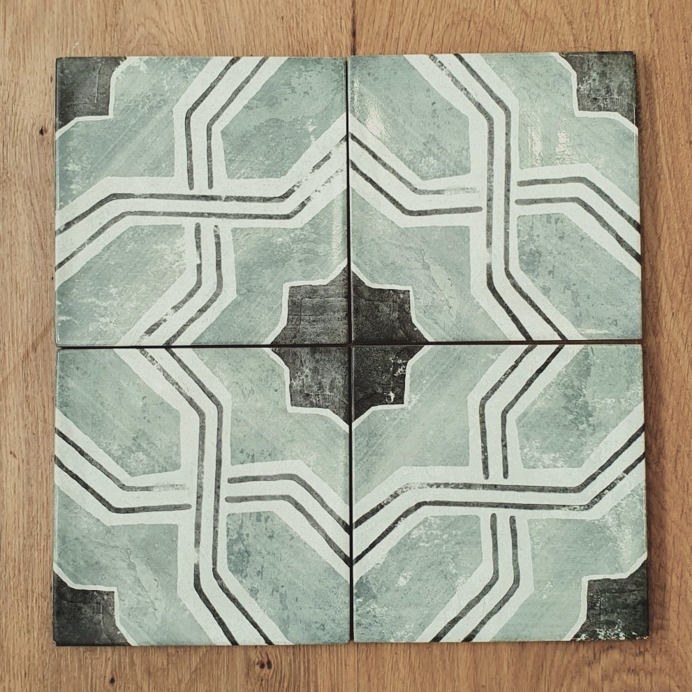 Green Feature Tiles Sydney. Pattern wall tiles.