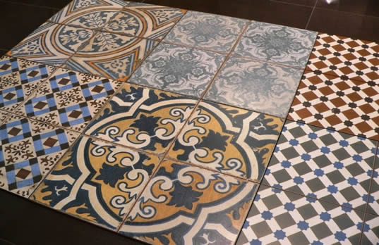 Encaustic Look Tiles Sydney. Reproduction Pattern tiles.