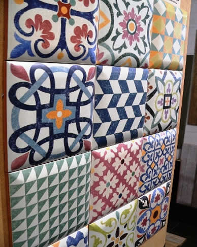 Feature Tiles Sydney Bathroom Tiles Pressed Metal look Funky Tiles ...