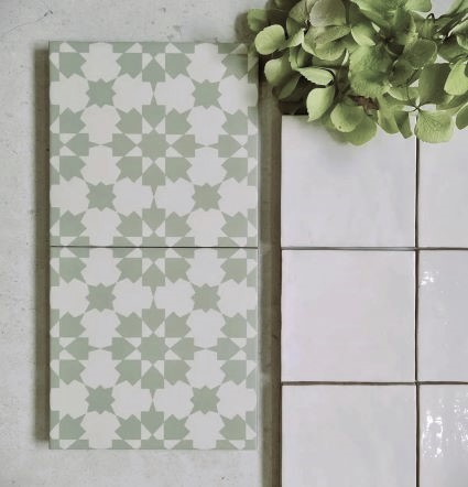 Green Pattern Tiles Sydney Australia