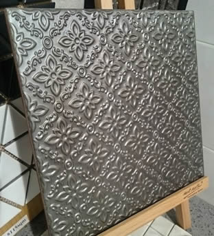 Pressed Metal Splashback Sydney Tiles Kitchen Bathroom